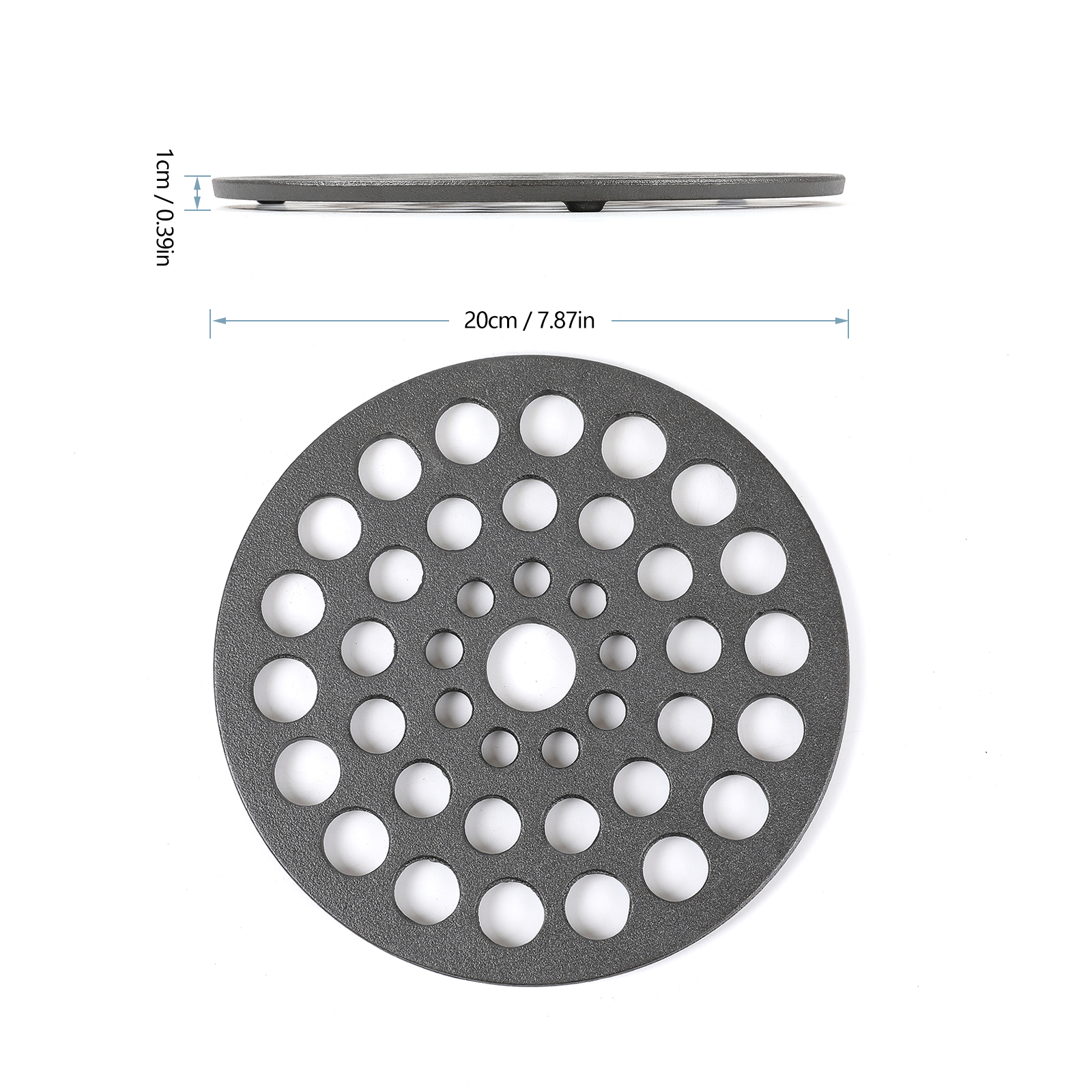 Cast Iron Round Meat Rack/Trivet